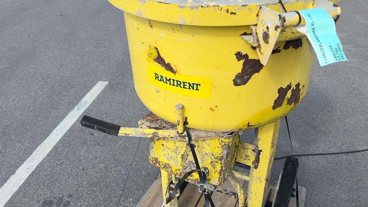 Köp Tvångsblandare Lescha LZ 100 på Klaravik - YouTube