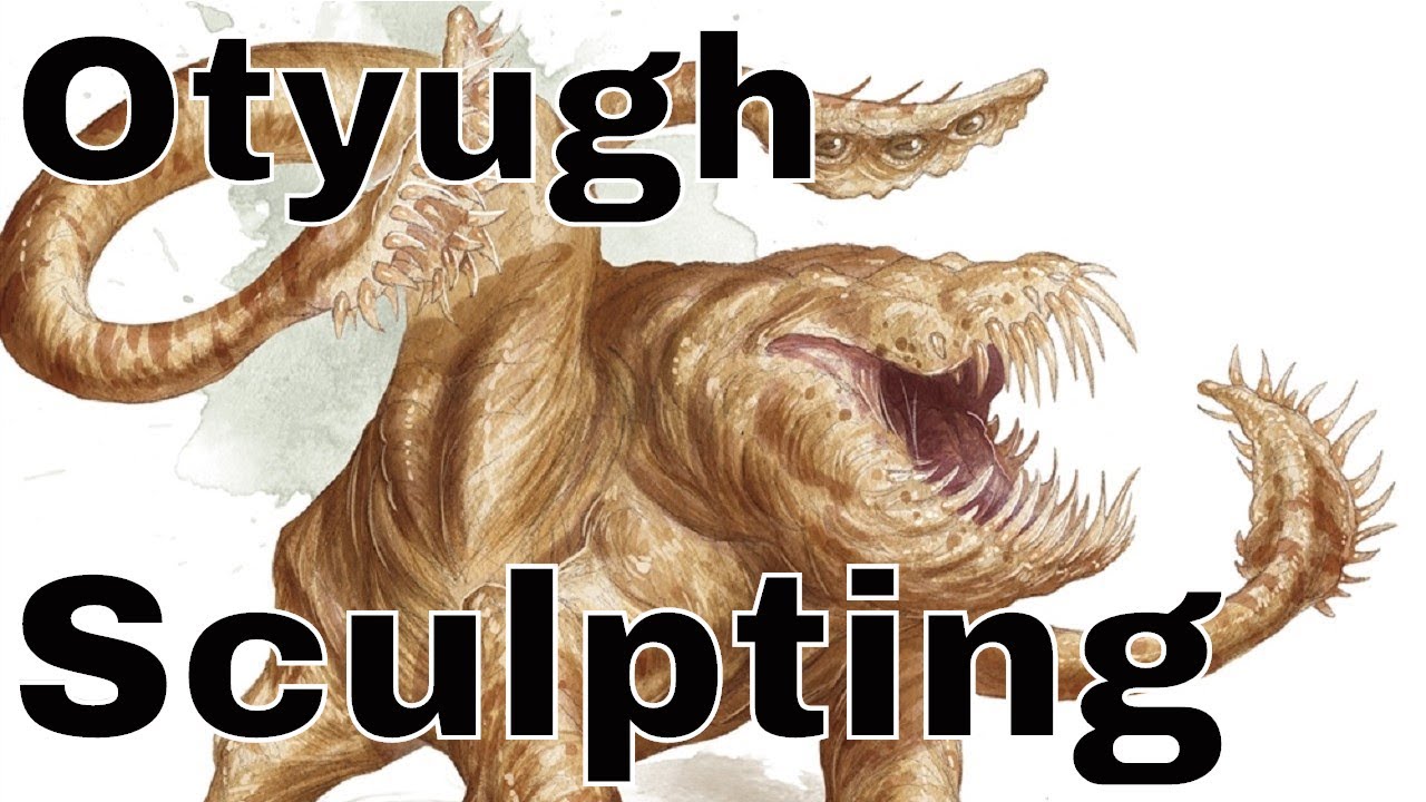 Making a Cheap D&D Miniature: Otyugh Workshop (Monster), part 5 - YouTube