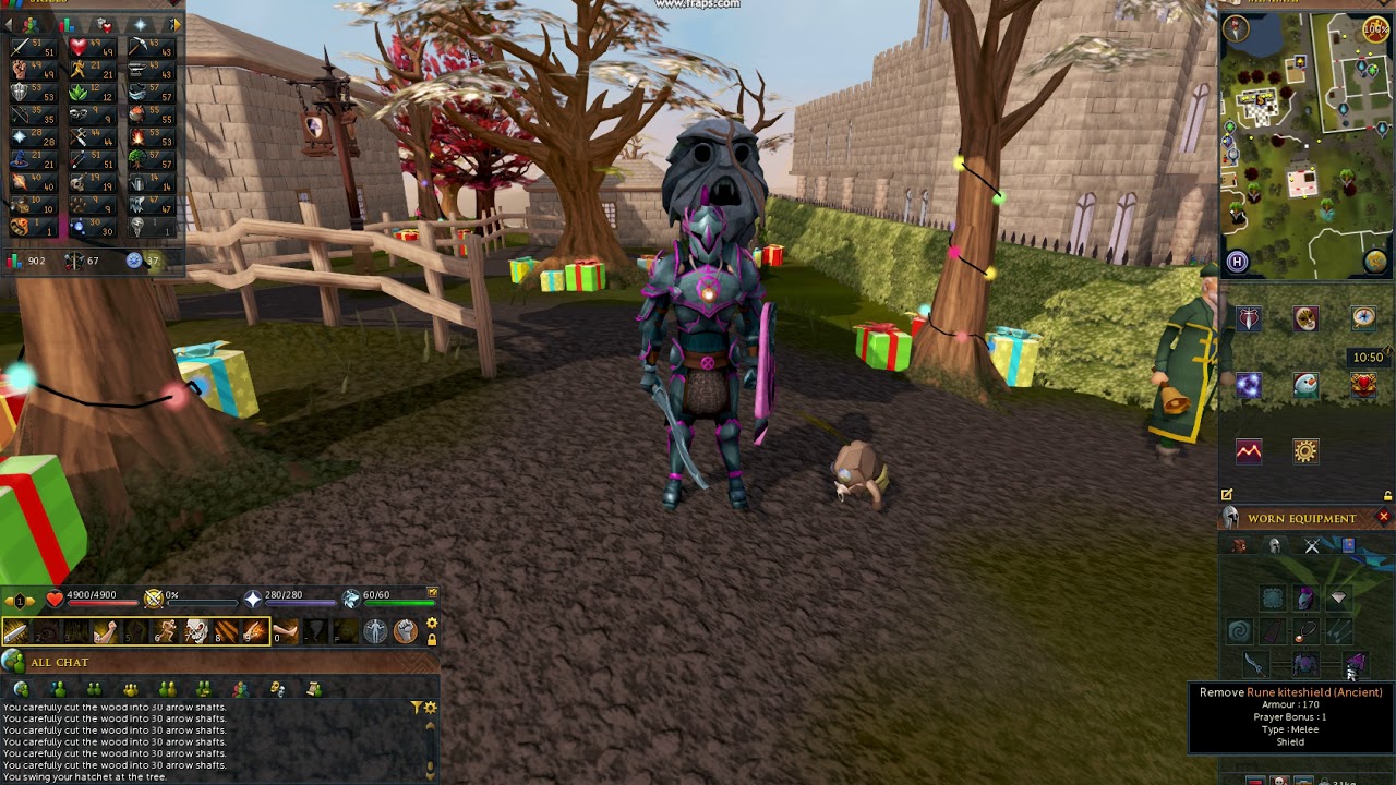 Runescape rune full armour ancient 2017 - YouTube