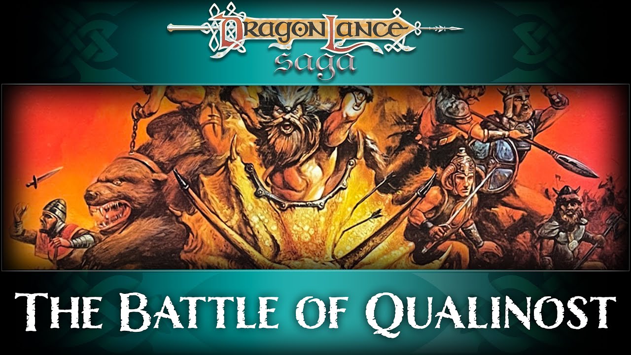 AD&D Battlesystem - Battle for Qualinost | DragonLance Saga - YouTube
