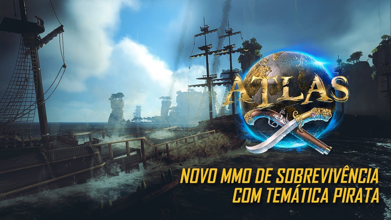 Atlas - Novo MMO de sobrevivência com temática pirata - YouTube
