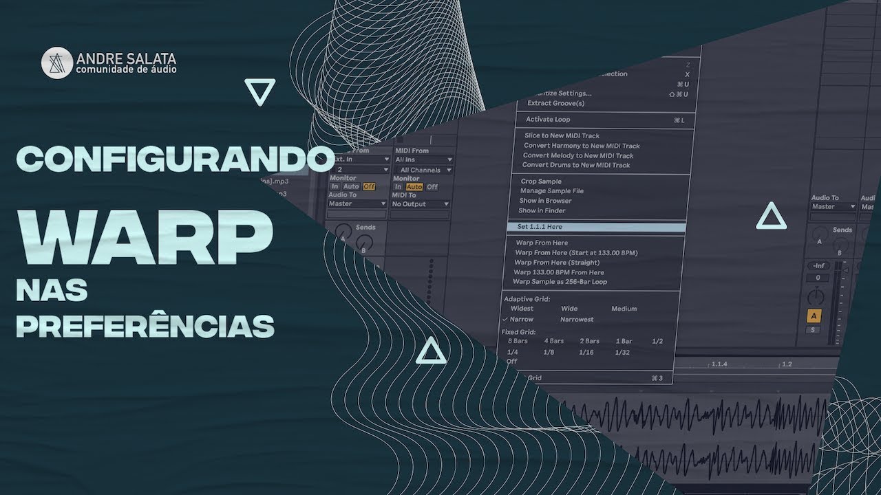 Configurando o Warp Mode nas Preferências - YouTube