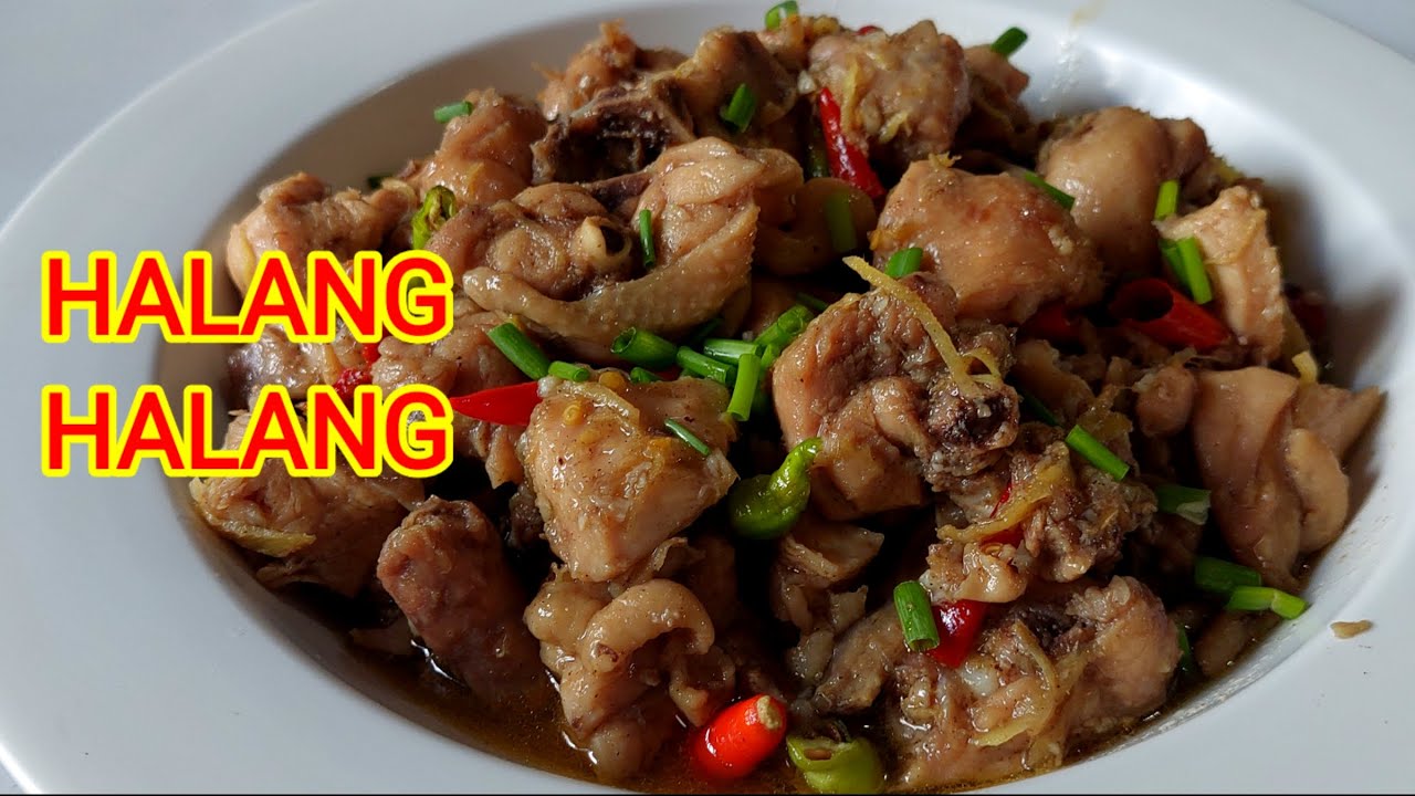 Chicken Halang Halang Without Coconut milk || Visayan Recipe - YouTube