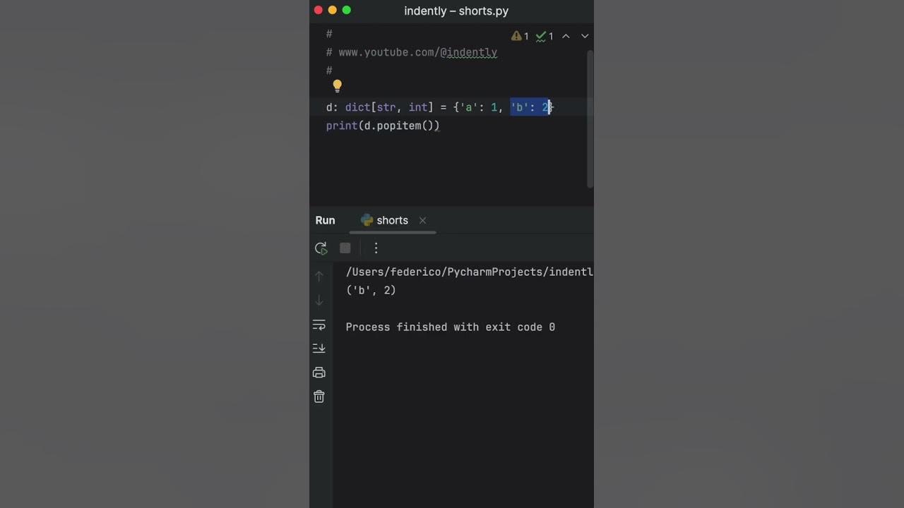 Dictionaries Can Do THIS Since Python 3.7 #pythonprogramming #python #pythontutorial - YouTube
