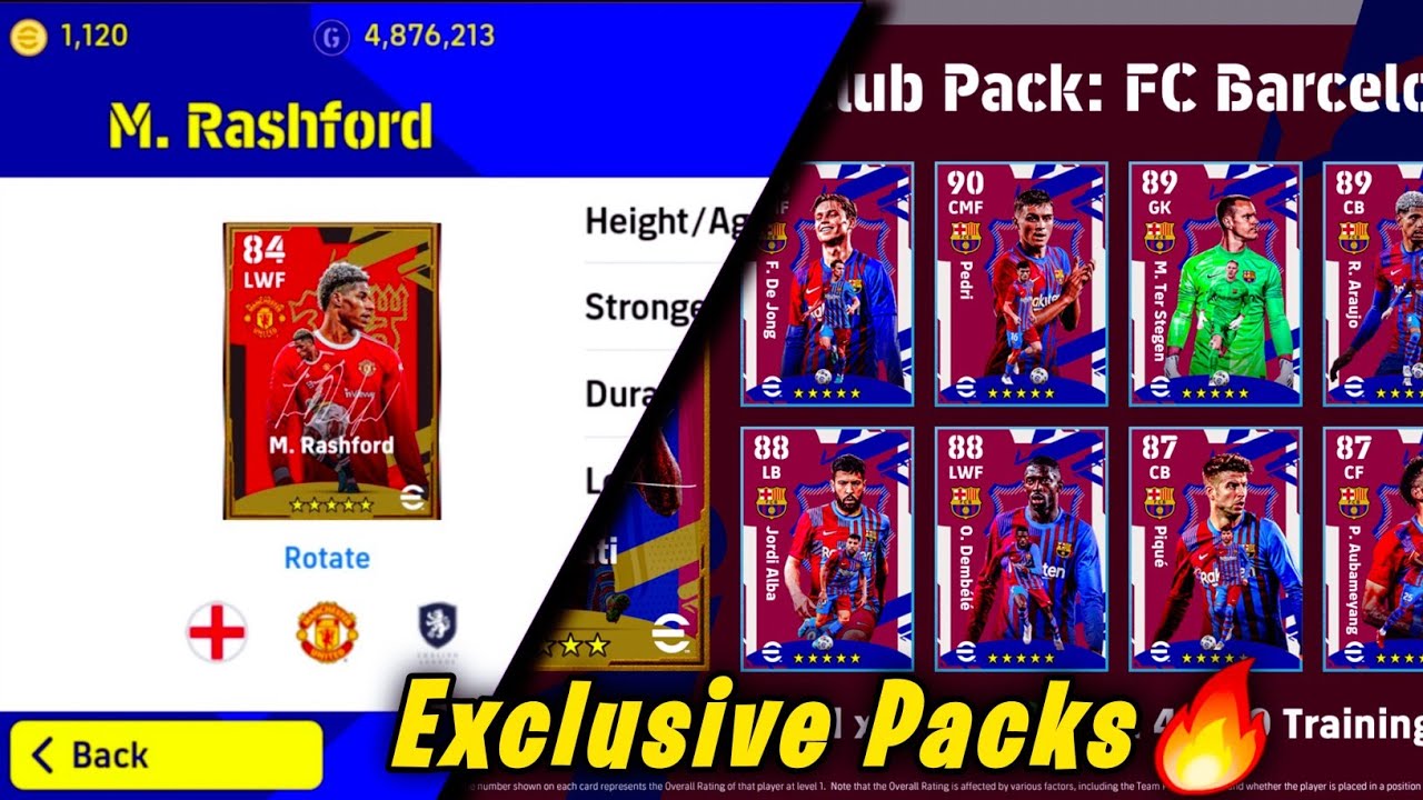 Free Upcoming Packs | Premium eFootball Packs | Exclusive Cards ...