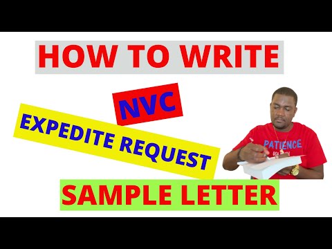 EXPEDITE REQUEST NVC (SAMPLE) - YouTube