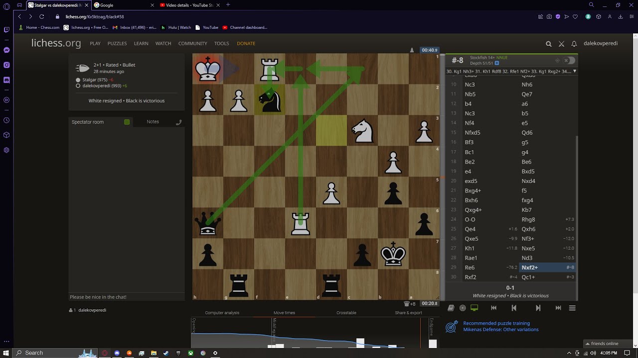 two steps too late - YouTube