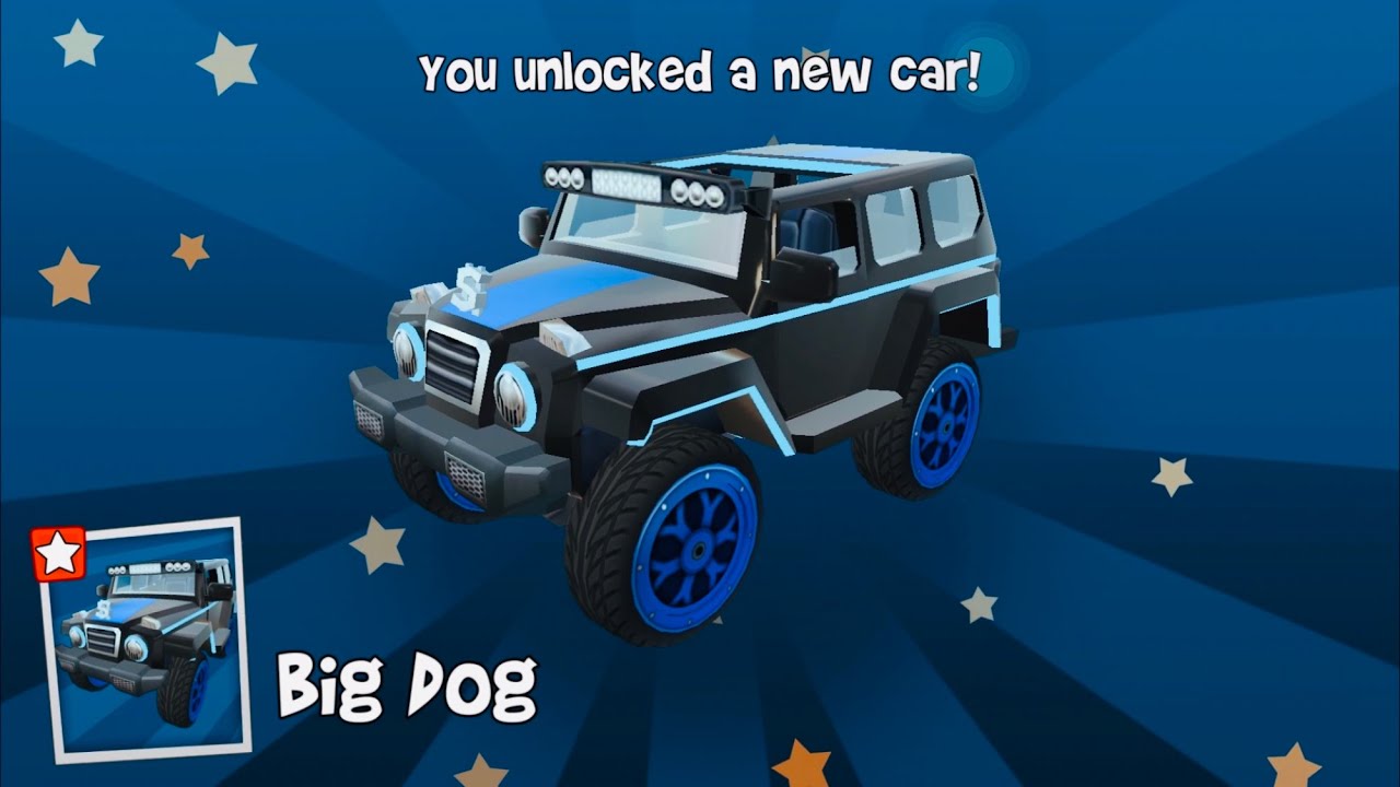 Big Dog Race Cars Balanced to Level 7 Beach Buggy Racing 2 - YouTube