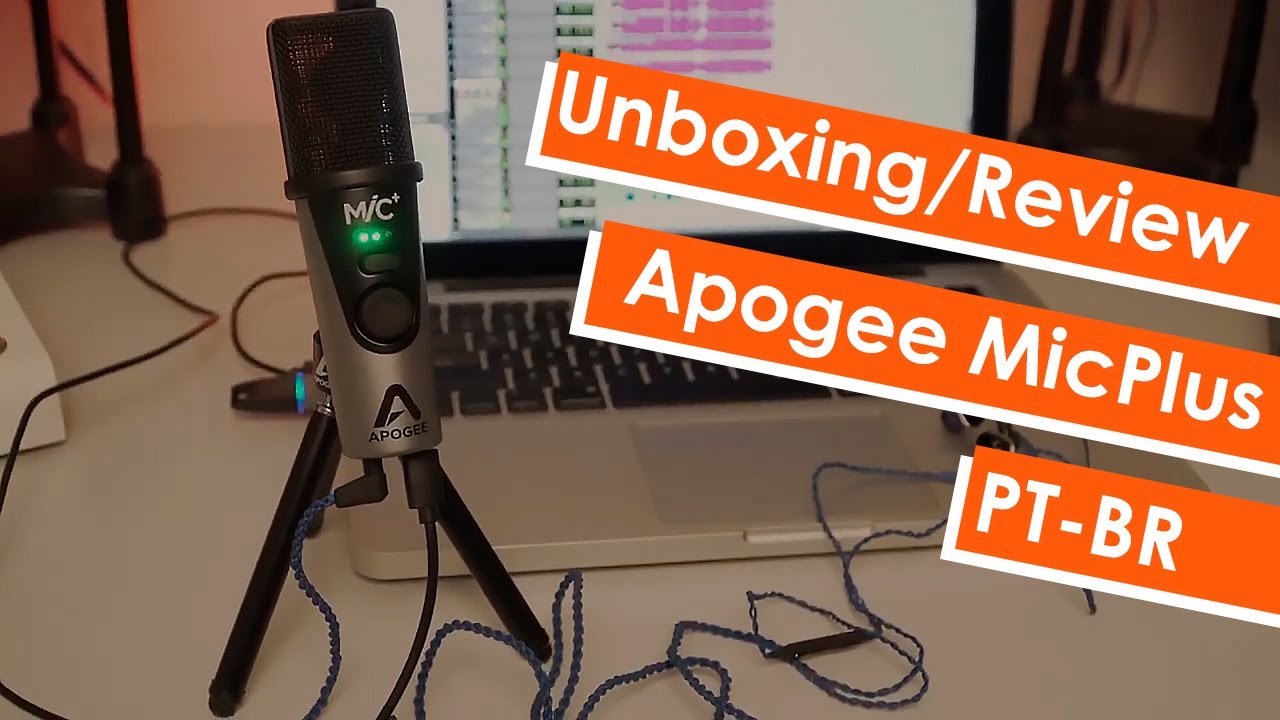 APOGEE MiC Plus - Review/Teste PT-BR - YouTube