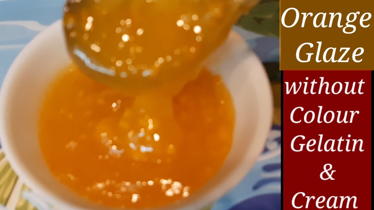 Orange Sauce Recipe |Fresh Orange Glaze For Cake |Only 3 Ingredients ...