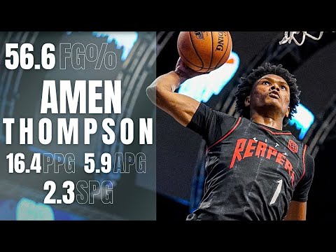 Amen Thompson 2022-23 Season Highlights 🔥 | 2023 NBA Draft - YouTube