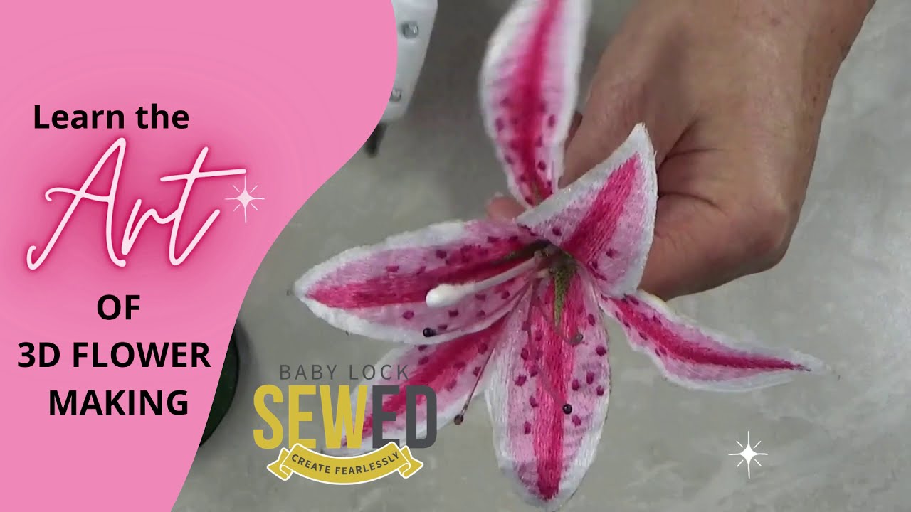The Art of 3D Flower Making !!! - YouTube