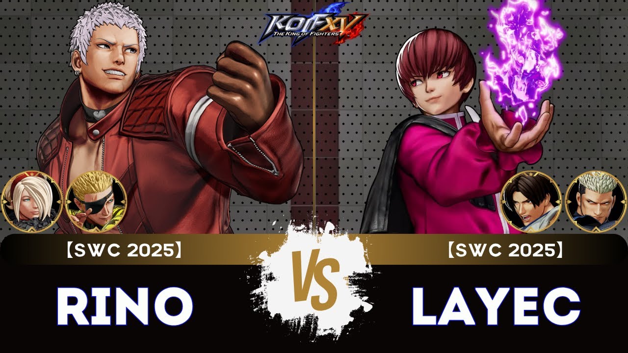 KOF XV🎞️CDM RINO (Ramón/Yashiro/Ash) vs LAYEC (Kim/Goenitz/O.Chris)🎞 ...
