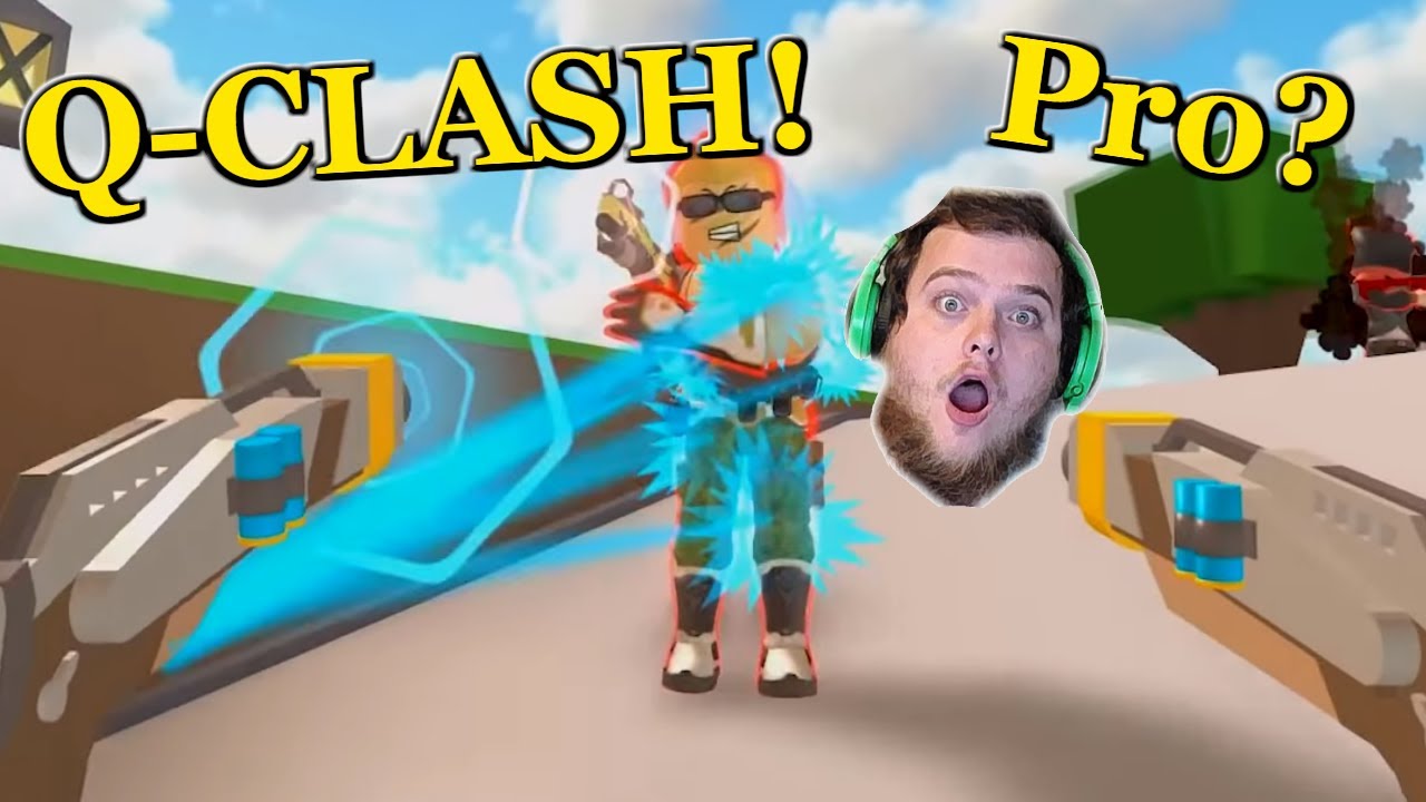 Q CLASH! PRO? First Time Playing EVER! Roblox Q-CLASH! - YouTube