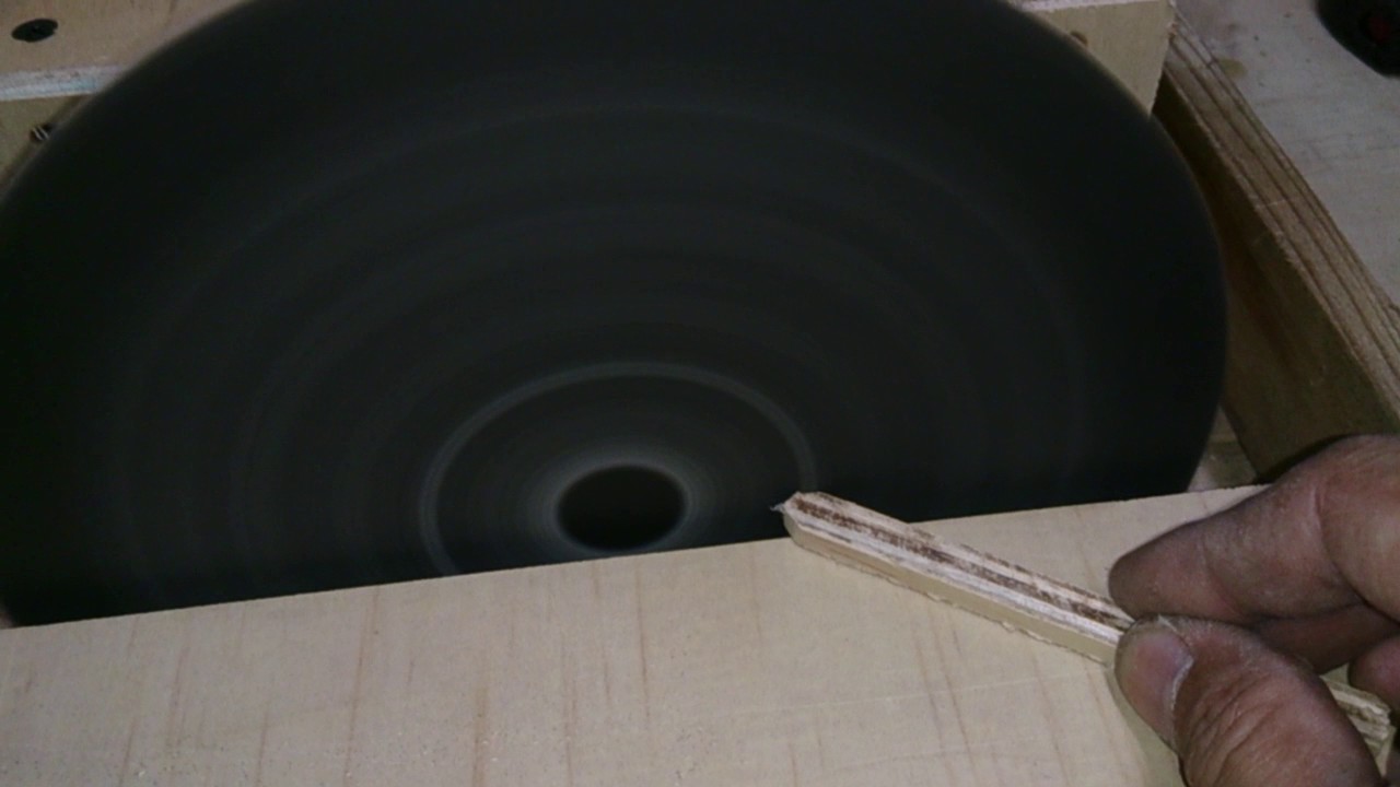 Diy disc sander fan motor - YouTube