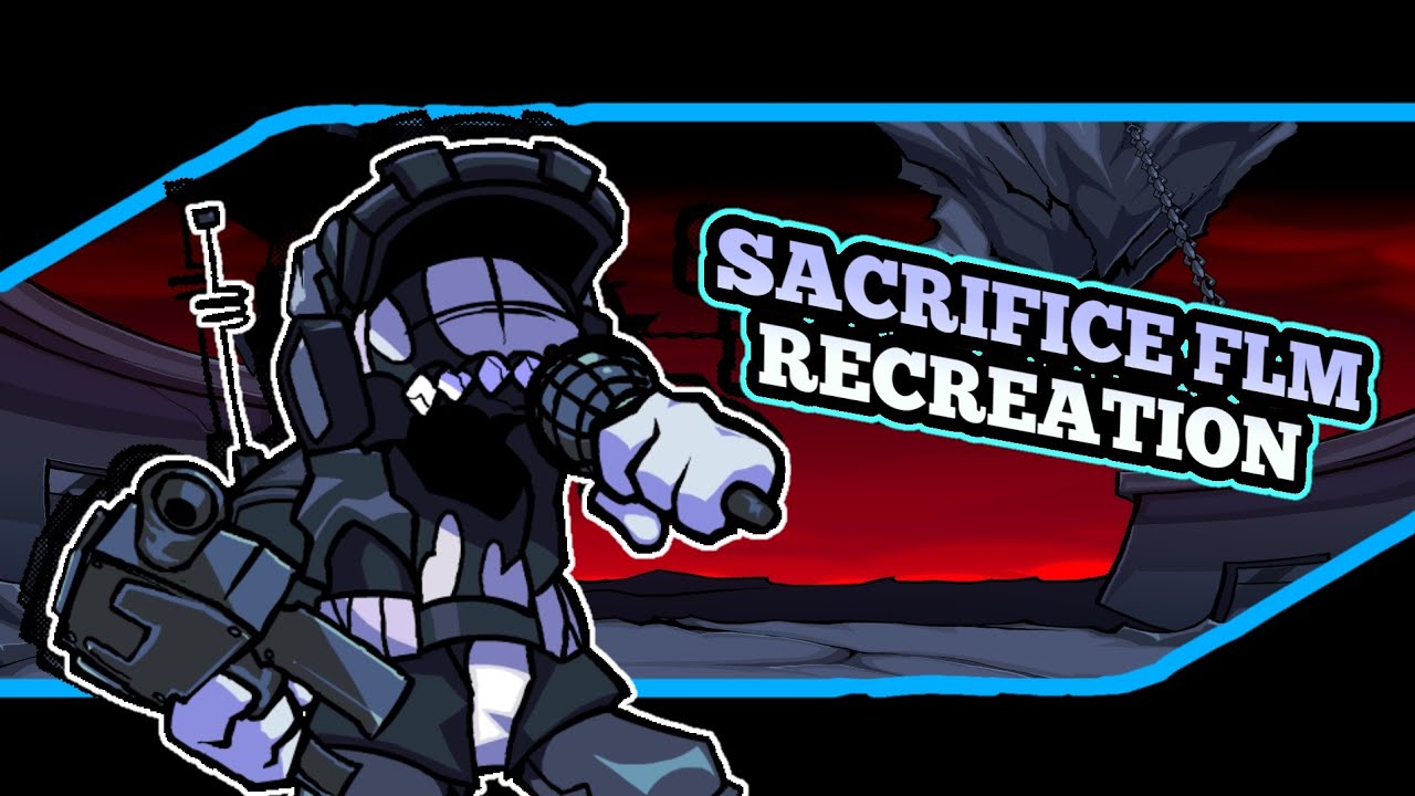 FNF) Sacrifice Flm Recreation [vs oneshot manía demo]°• - YouTube