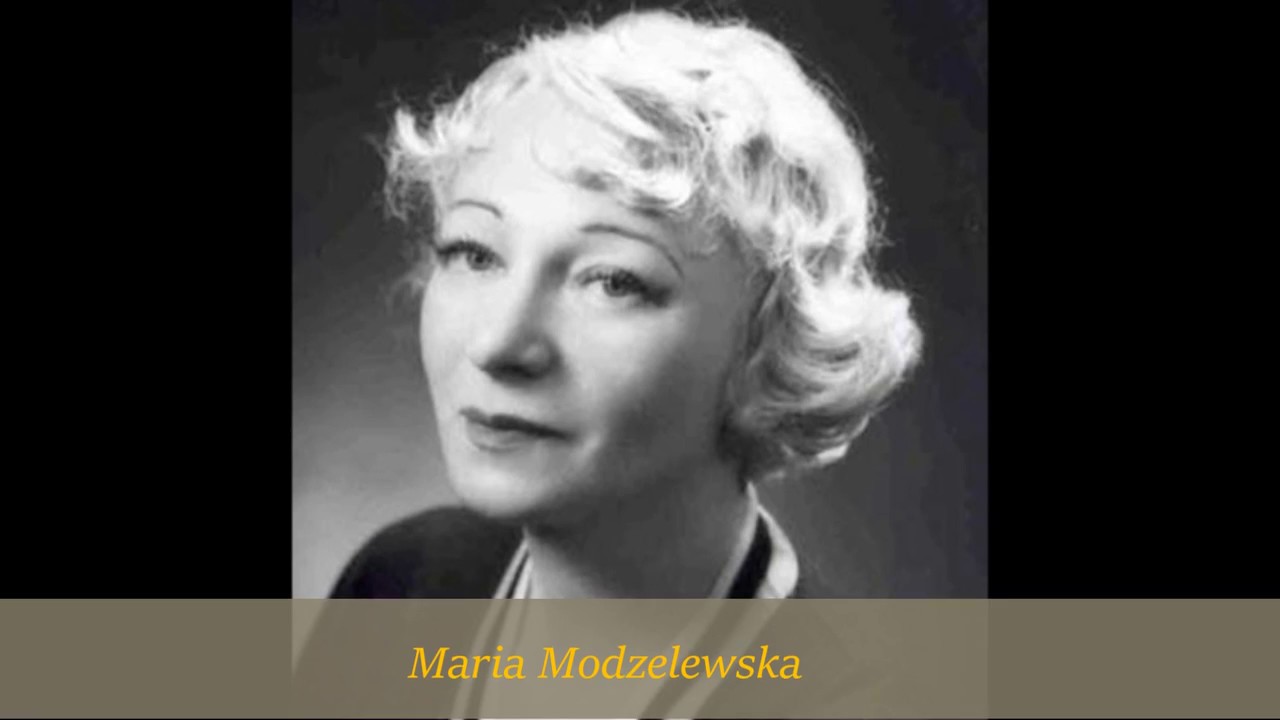 AWANS DLA PANNY- MARIA MODZELEWSKA 1934! - YouTube