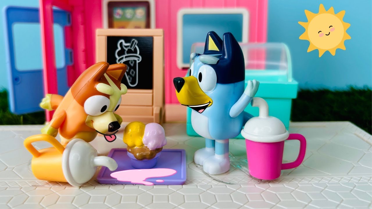 Bluey Toys Ice Cream | Bluey Bingo Ice cream Episode - YouTube