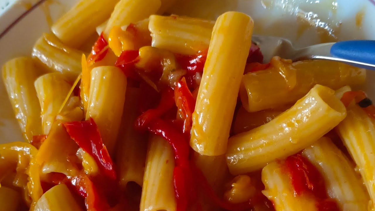 |Pasta con i peperoni| YouTube Video| Italian Pasta|Chef Claudio Recipe ...