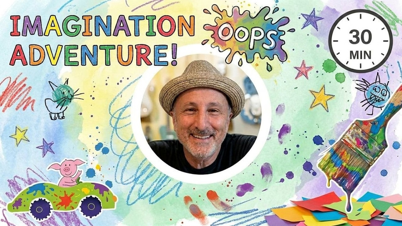 30 Min Beautiful Oops Read-Aloud + Art Activities with Barney Saltzberg ...