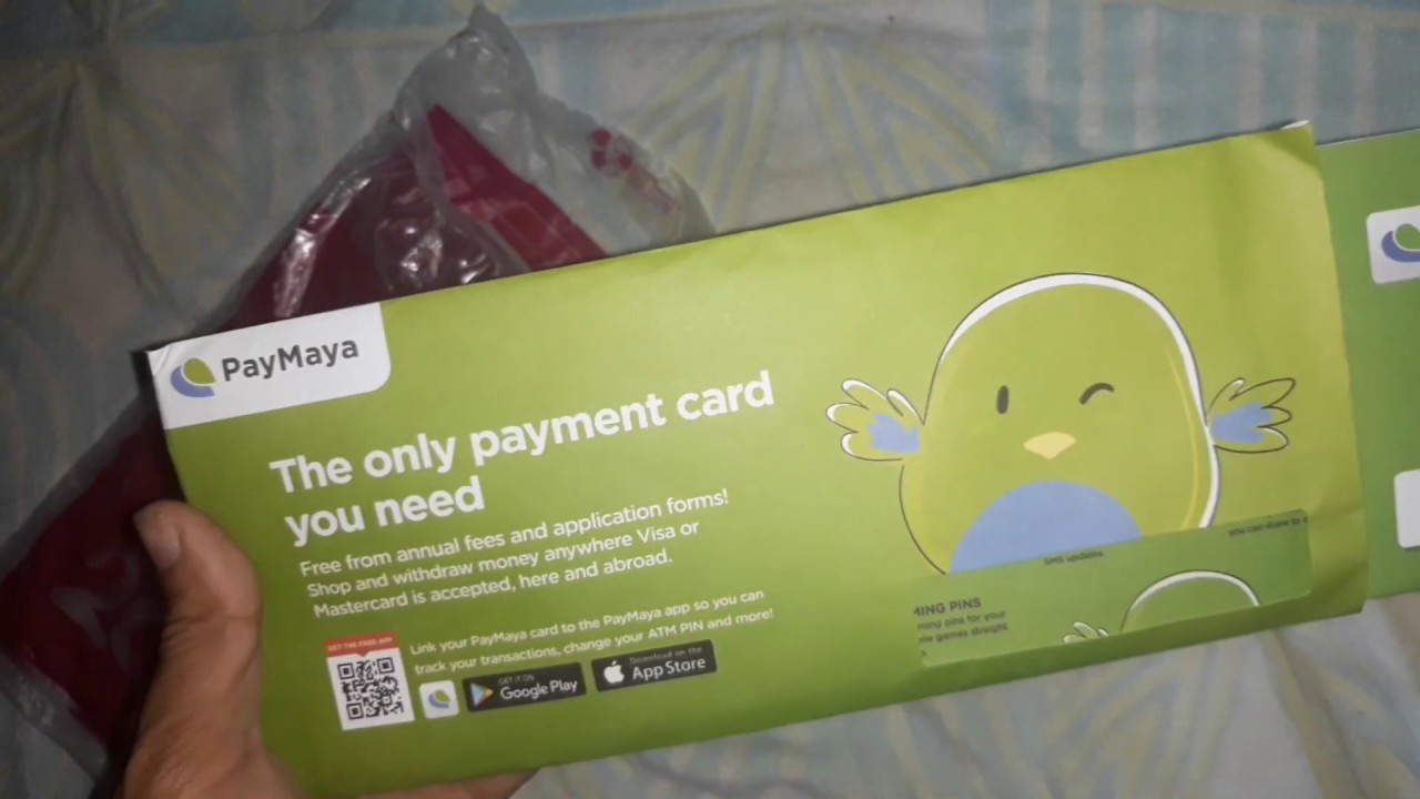 How to get PAYMAYA CARD online with in 7days - YouTube