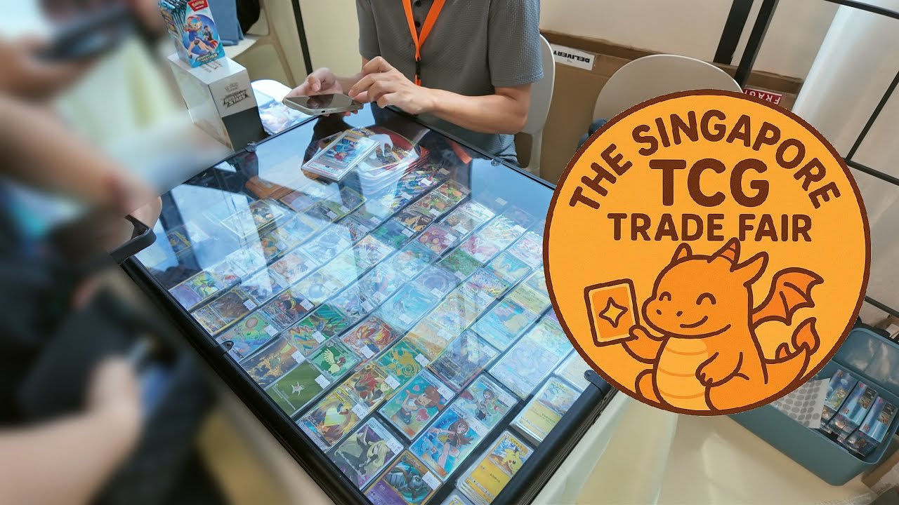 Singapore's Pokemon TCG Reddit's FIRST Card Show! - YouTube