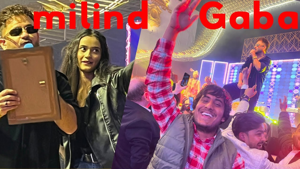 Milind gaba se hui mulakat 🔥concert |loveyadav1999 - YouTube