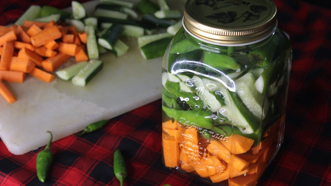 Turkish vegetable pickle recipe by nooray's kitchen | How to make ...