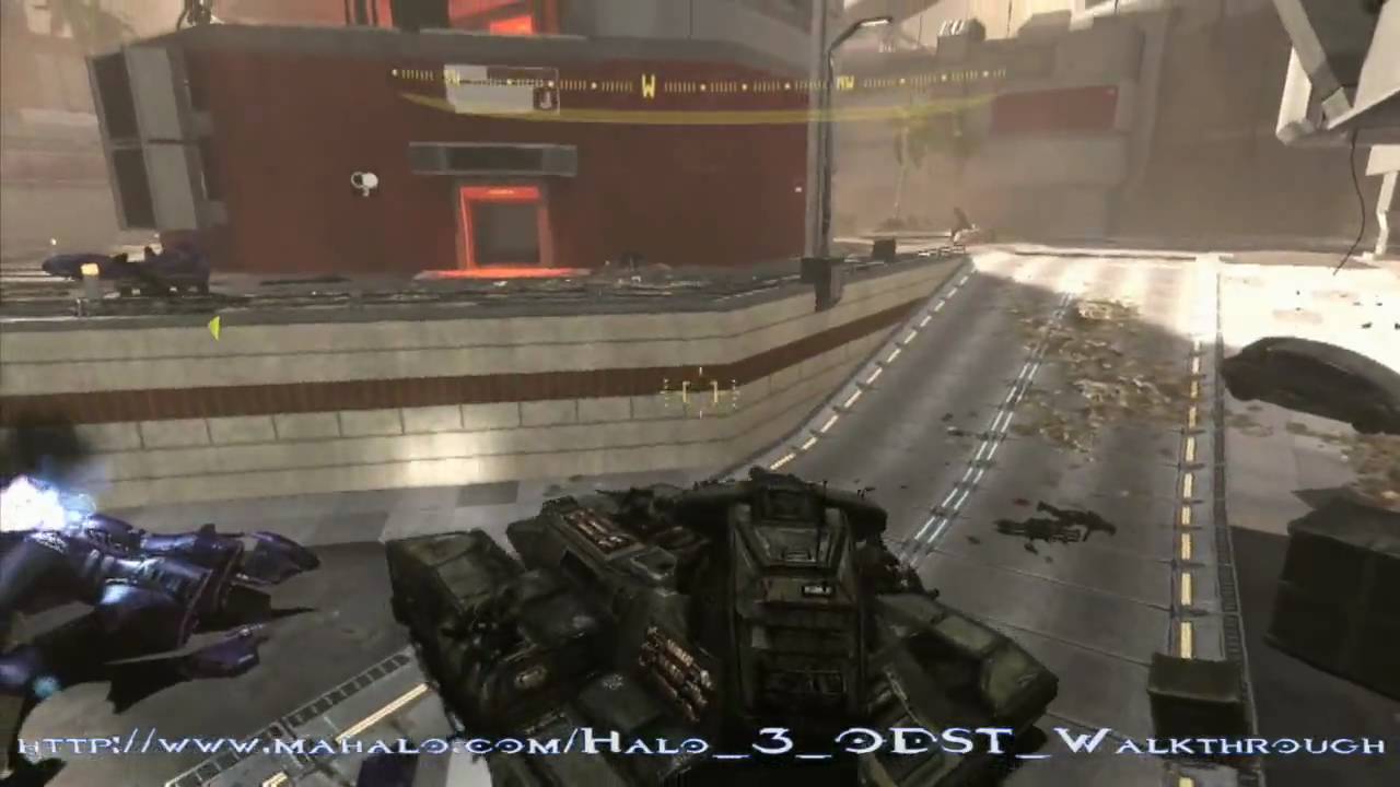 Halo 3: ODST Walkthrough - Mickey Mission 04: Kizingo Boulevard Part 2 ...