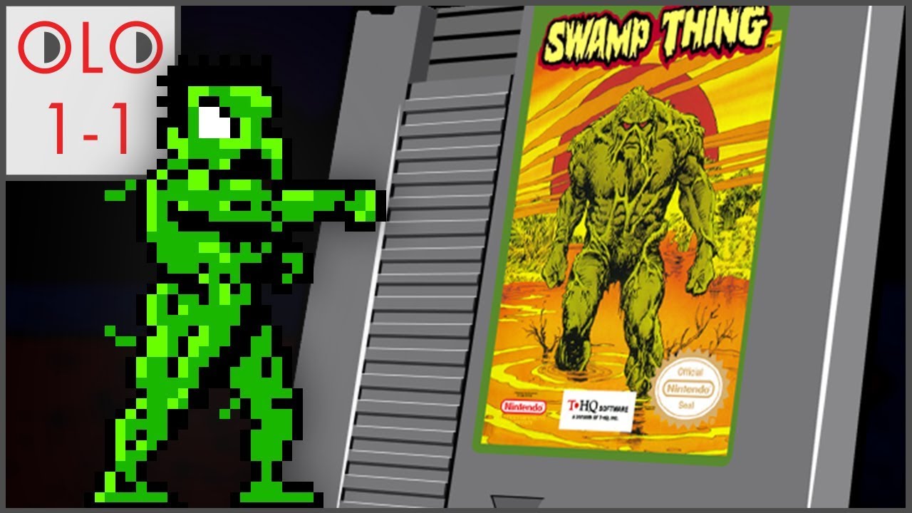 Swamp Thing - NES - Only Level One - YouTube