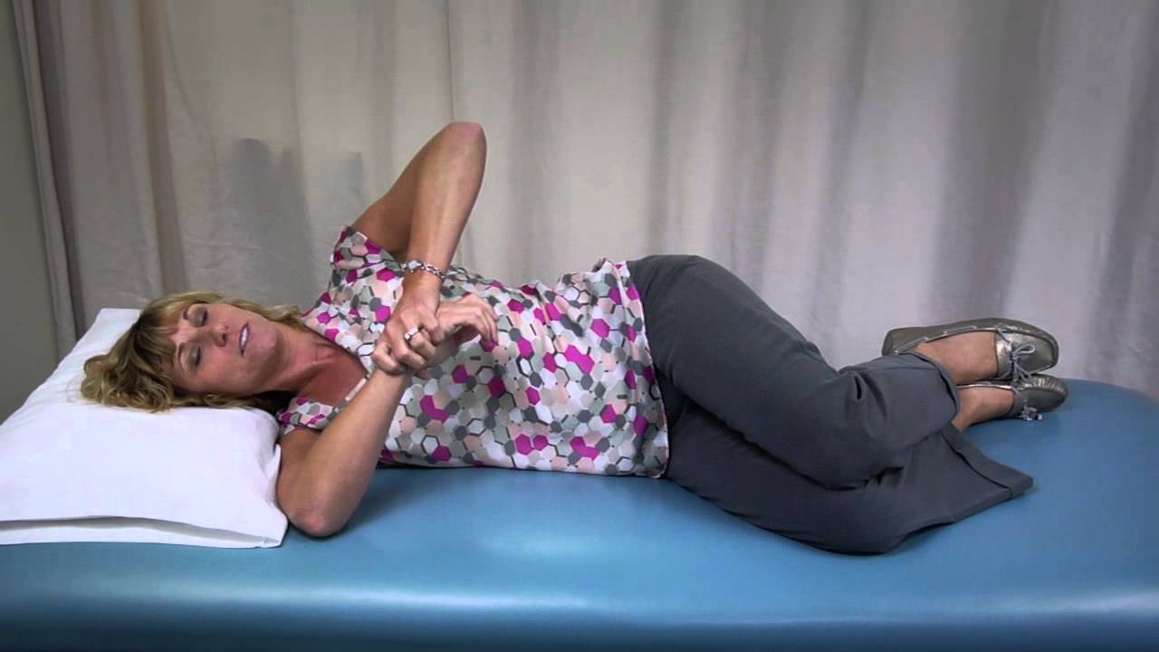 The Sleeper Stretch - For Overhead Athletes - YouTube