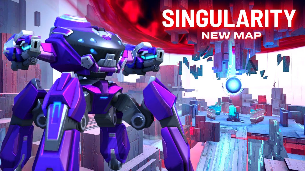 Arachnos Stasis Beam 16 on New Map Singularity - Mech Arena - YouTube