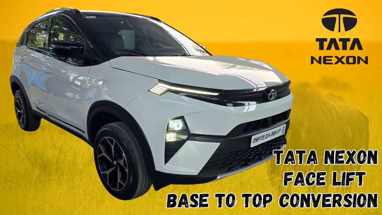 TATA NEXON FACE LIFT - BASE TO TOP CONVERSION #afto #coimbatore # ...