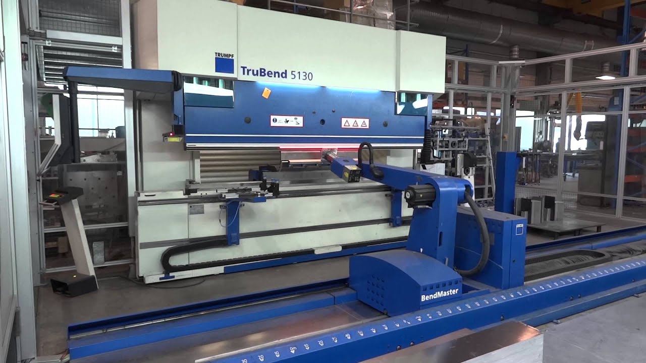 Trumpf TruBend 5130 Cell - YouTube