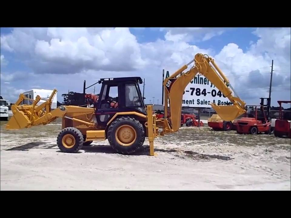 CAT 428B - YouTube