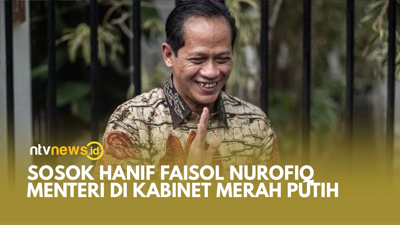 Sosok Hanif Faisol Nurofiq, Menteri 'Termiskin' di Kabinet Merah Putih ...