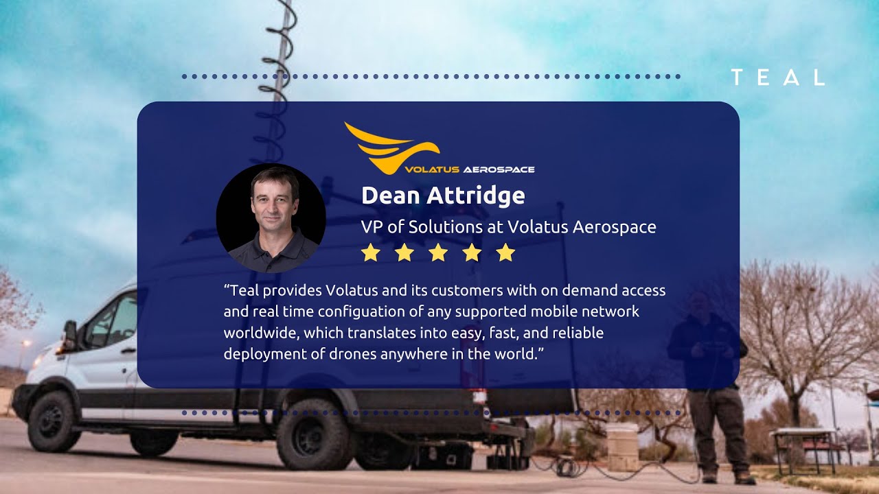 Volatus Aerospace - Leveraging eSIM from TEAL for Global Drone ...