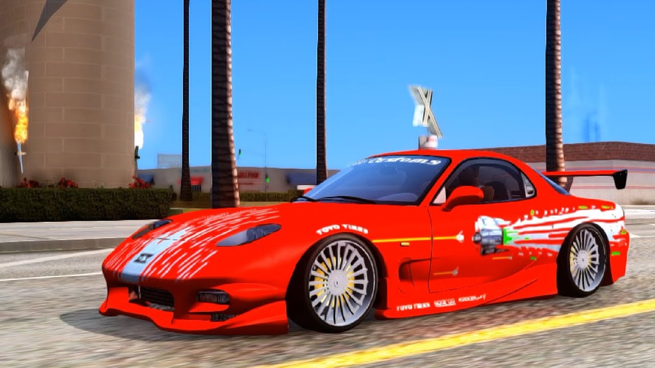 Mazda RX 7 FnF - GTA San Andreas | EnRoMovies _REVIEW - YouTube