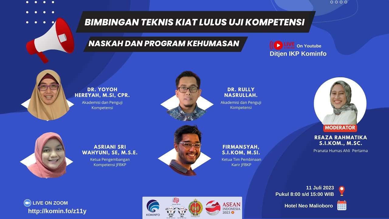 [Webinar] Bimtek Kiat Lulus Ukom JFPH - YouTube