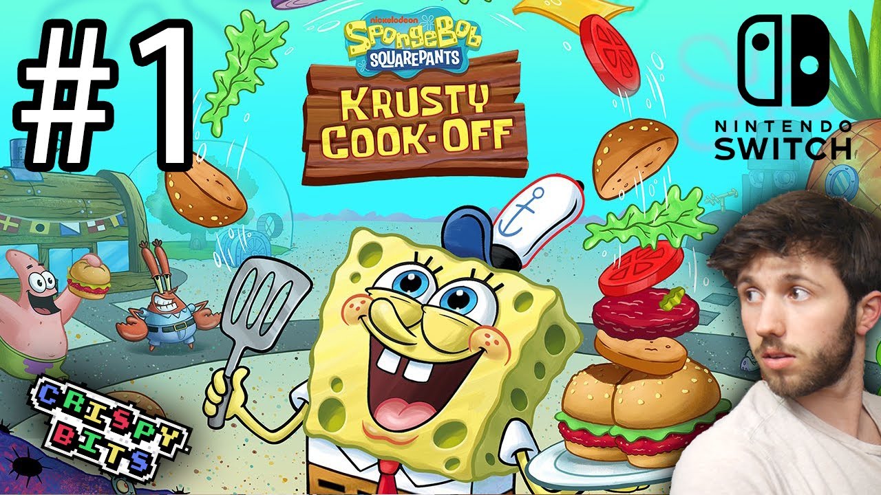 Spongebob Krusty Cook Off for switch - Episode 1 - CrispyBits - YouTube