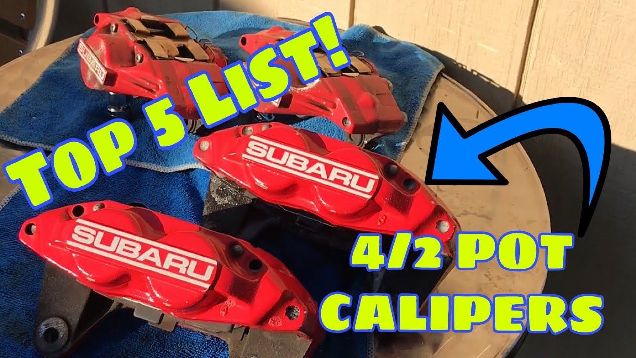4/2 Pot Calipers on GC8 | TOP 5 Reasons to Upgrade - YouTube