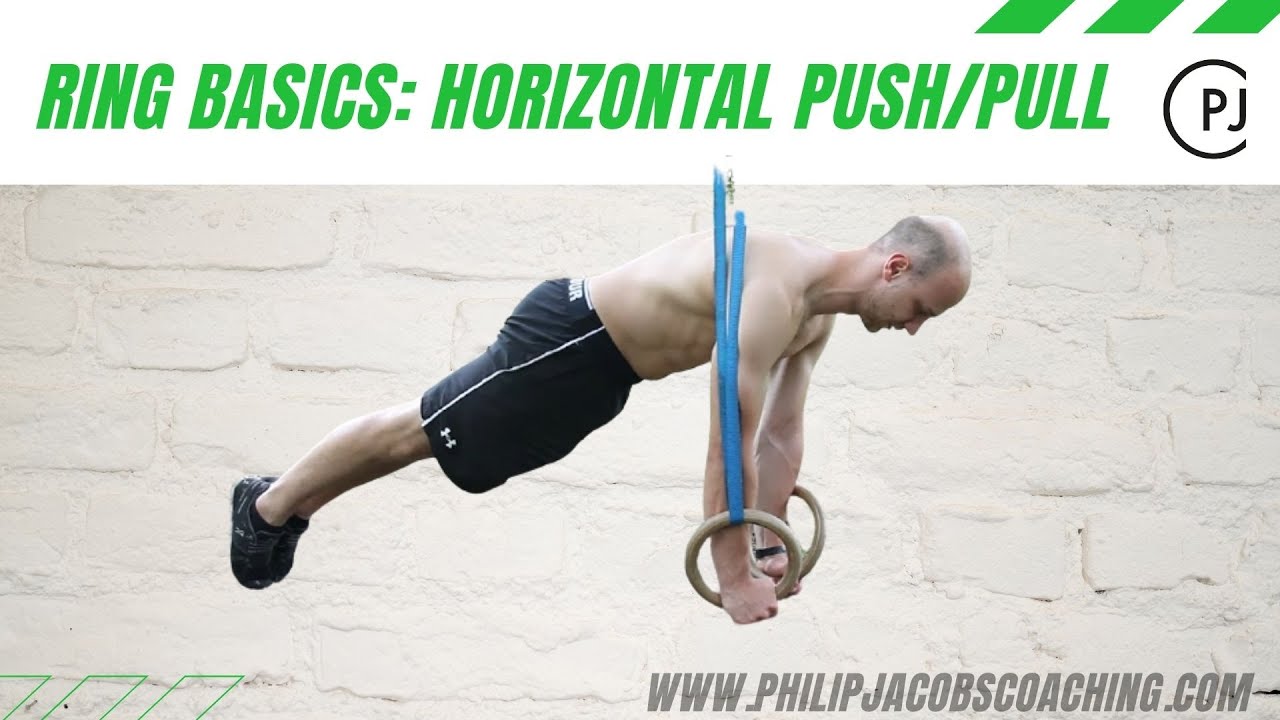 Ring Basics: Horizontal Push & Pull - YouTube