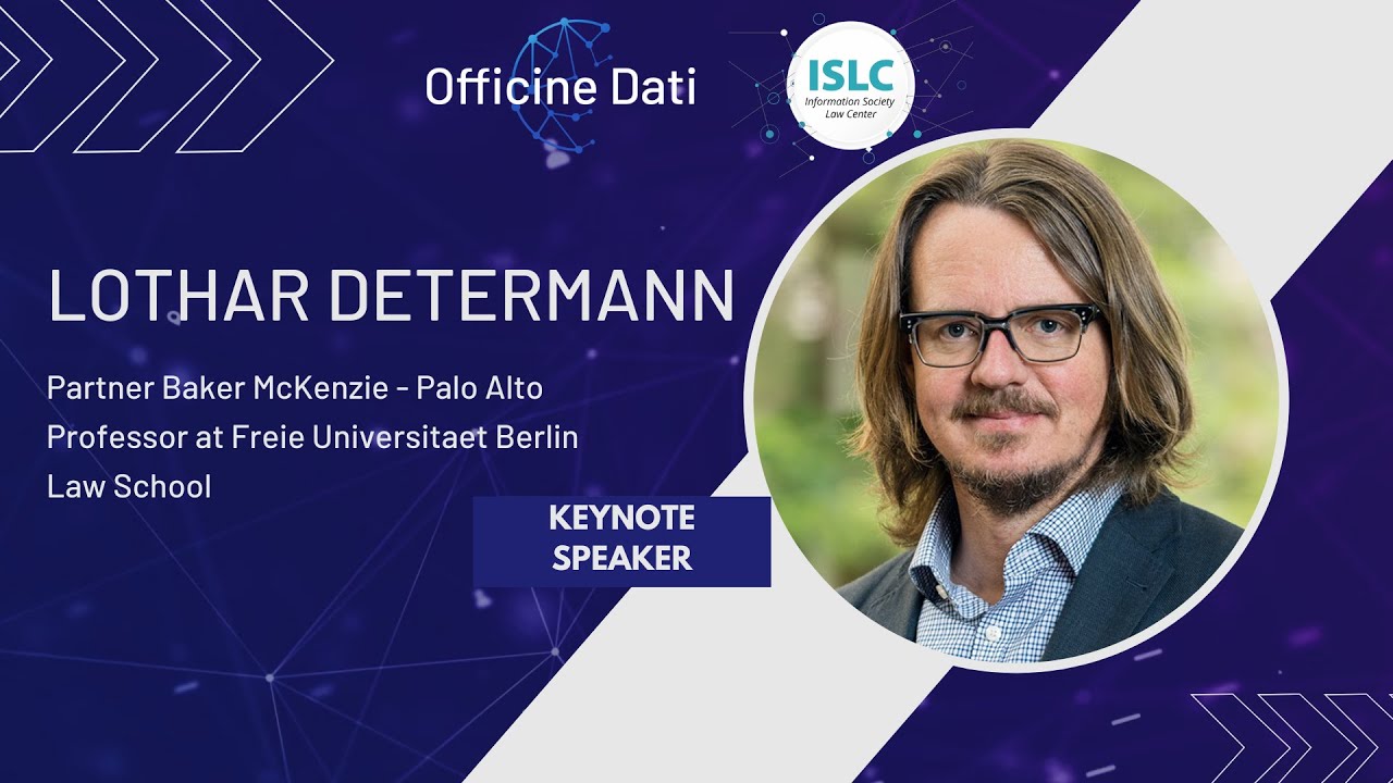 Global Data Conference 2023 | Interview with Lothar Determann - YouTube