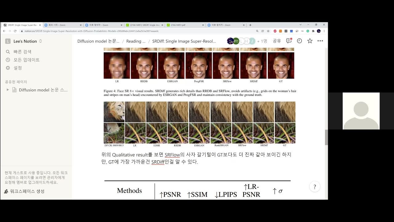 SRDiff: Single Image Super-Resolution with Diffusion Probabilistic Models (211205) - YouTube