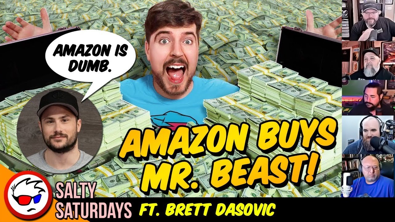 Why Did Amazon Give Mr. Beast $100 Million? ft. Brett Dasovic | Salty ...