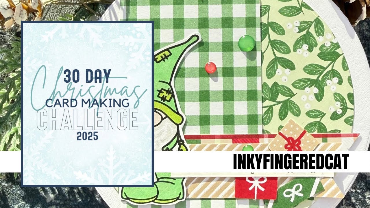 30 day Christmas card making challenge - Holiday Hustle - YouTube