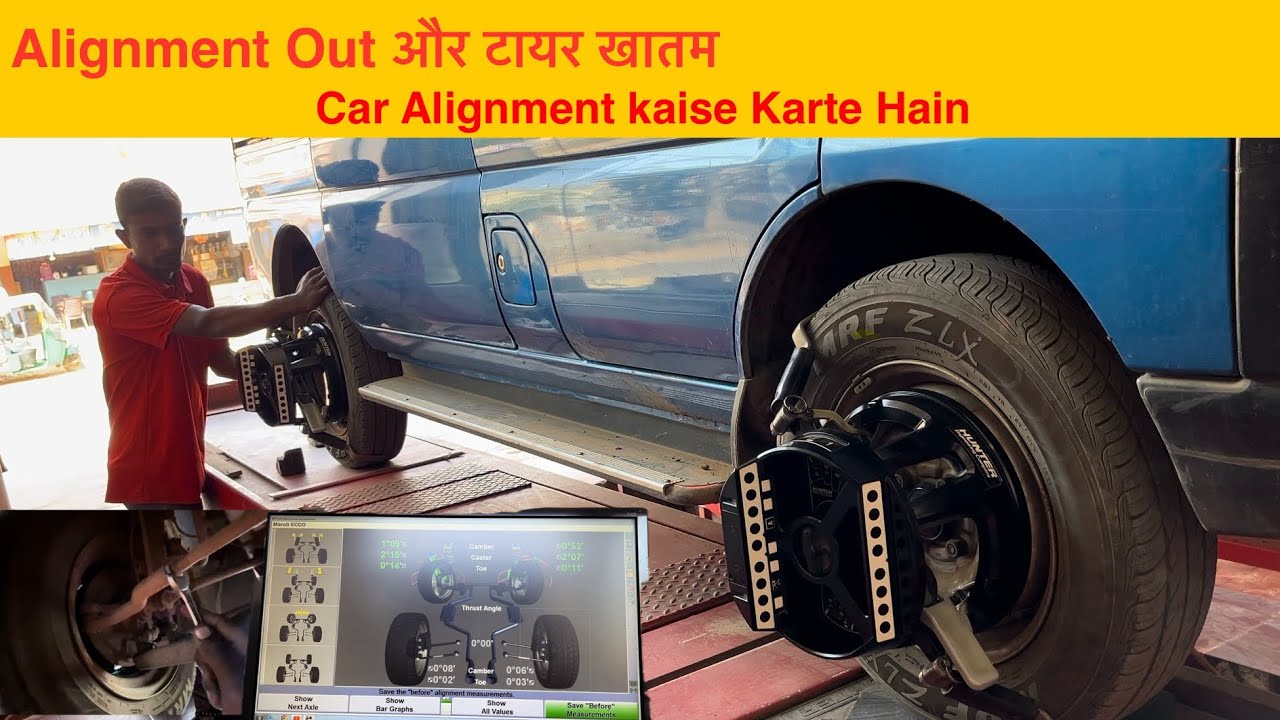 Hunter Alignment Machine. Hunter Wheel Alignment. - YouTube