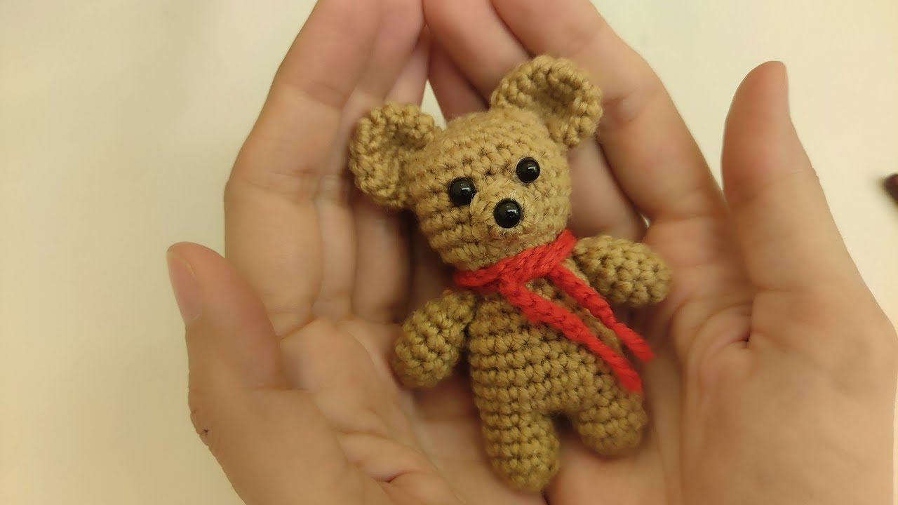 Crochet Teddy bear Amigurumi. Easiest tutorial of Teddy bear Amigurumi ...