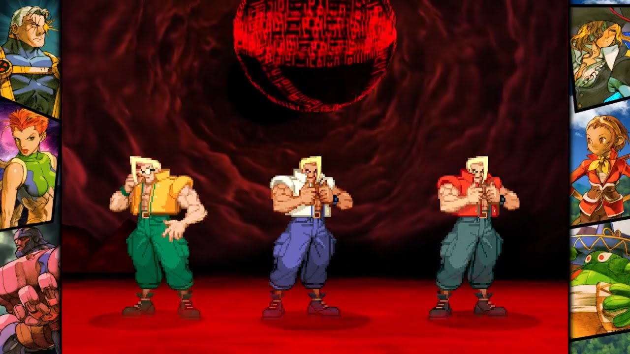 Marvel vs Capcom 2: Charlie, Charlie, and Charlie arcade playthrough ...