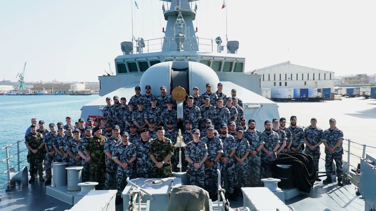 'It's almost like a furnace': Irish Navy work through intense heat on ...